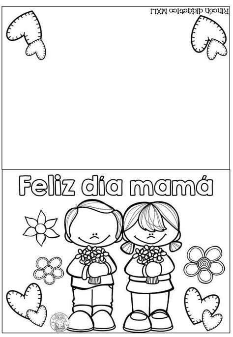 Dibujos Para Colorear E Imprimir Dia De La Madre Dibujos Cute Para