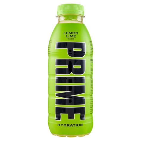 Prime Hydration Lemon Lime Flavour 500 Ml Carrefour