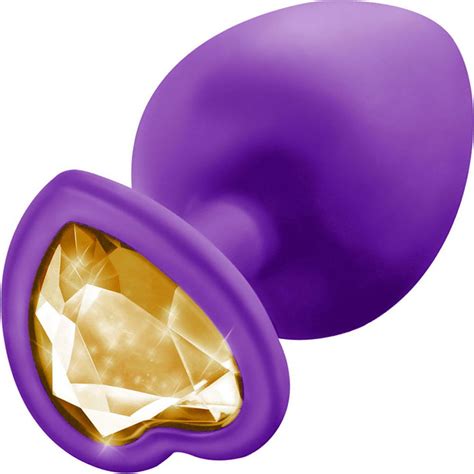 Temptasia Bling Butt Plug 3 75 Purple