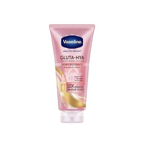 Vaseline Healthy Bright Gluta Hya Serum Burst Lotion Dewy Radiance 300ml