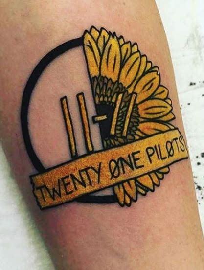 Best 45 Twenty One Pilots Fan Tattoos Nsf Music Station Pilot