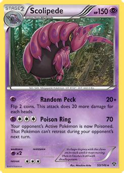 Scolipede Xy Tcg Card Database