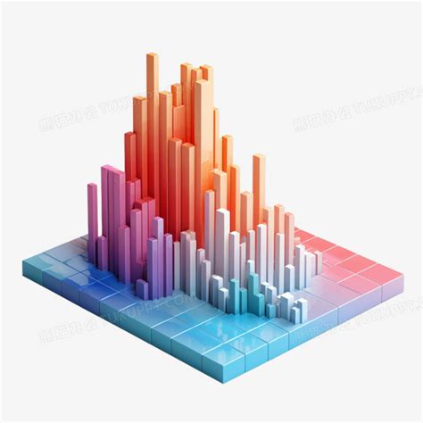 3d立体数据图免抠元素png图片素材下载数据png熊猫办公
