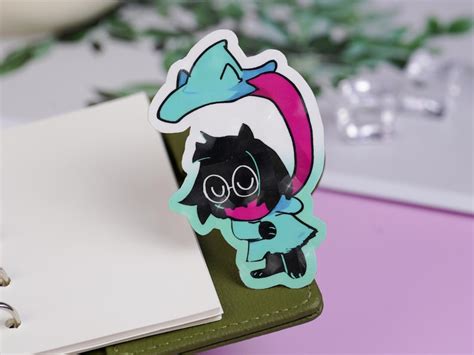 Deltarune Ralsei Waterproof Sticker Set Chibi Character Decals For