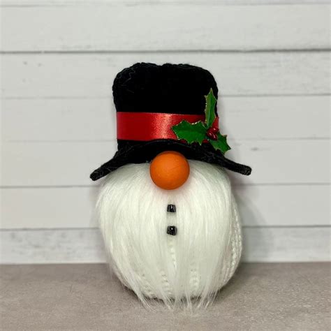 Nariz De Muñeco Nieve Naranja Etsy México