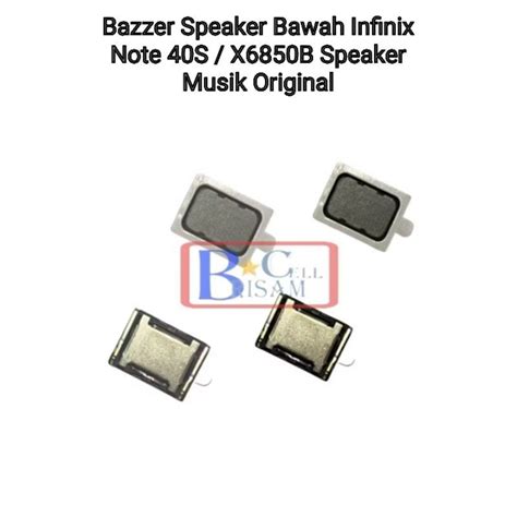 Jual Original Bazzer Speaker Bawah Infinix Note 40S X6850B Speaker Musik Original Shopee