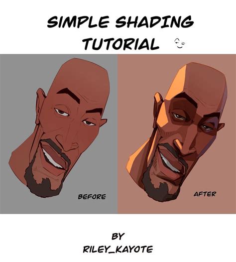Ese Tuggen Pro Illustrator On Instagram Simple Shading Tutorial 🎨