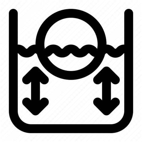 Fluid Statics Hydrostatics Pressure Science Physics Forces Icon