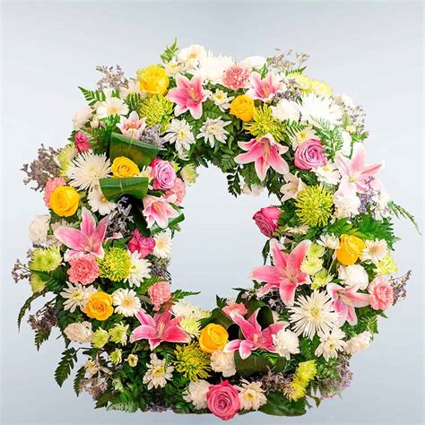 Corona De Flores Hasta Siempre Flores Para Funerales