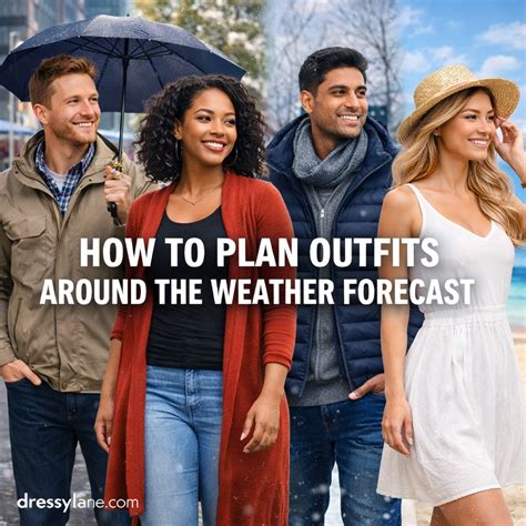 How To Plan Outfits Around The Weather Forecast Dressy Lane