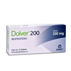 Dolver 200 Tab C10 200 Mg Farmacias Gi Mejoramos Tu Salud
