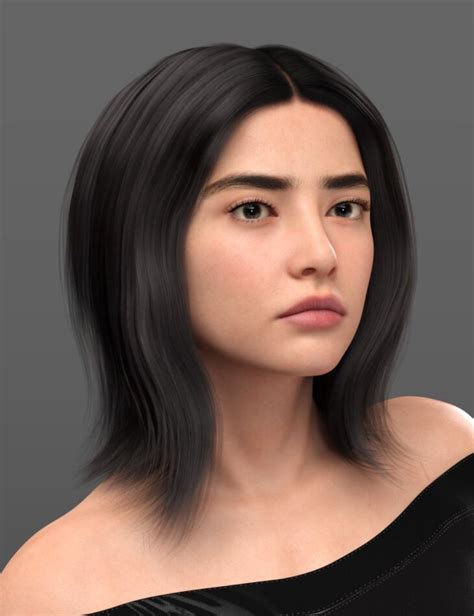 Ps Amber Hair For Genesis 9 Free High Quality Models