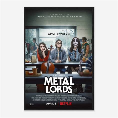 Metal Lords Movie Poster Metal Lords Poster For T Citiesbox