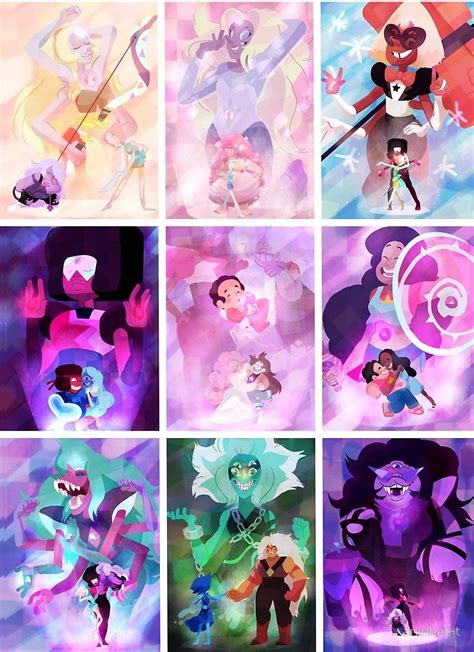 Fusions Galore By Aninhat T Steven Universe Steven Universe Gem