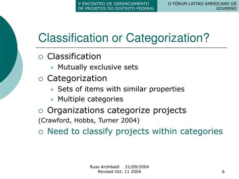 Ppt A Global System For Categorizing Projects Powerpoint Presentation