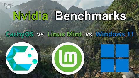 Nvidia Linux Gaming Benchmarks Cachyos Vs Linux Mint Vs Windows 11 Youtube