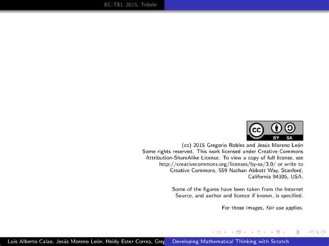 Developing Mathematical Thinking With Scratch An Experiment With 6th