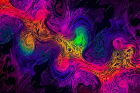 Premium Photo Abstract Background With A Psychedelic Pattern