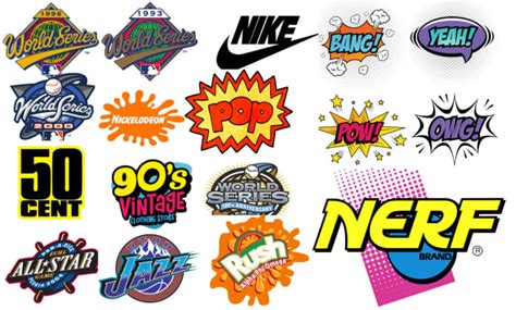 90s Logos Internet