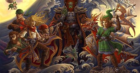 Amazing Artwork Done From A Wind Waker Fan Imgur