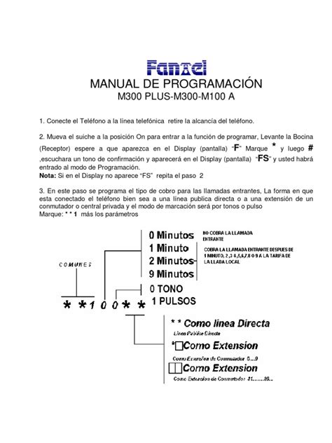 Manual Completo M300 Plus M300 M100 A Pdf Teléfono Informática Y