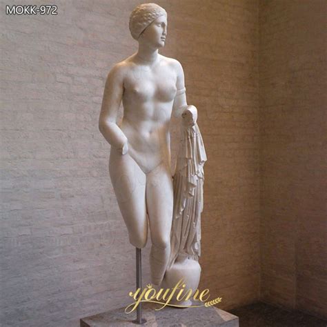 Famous Greek God Statues Marble Aphrodite Of Knidos Statue