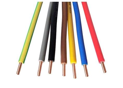 H07v U Solid Stranded Copper Single Core House Wiring Cable