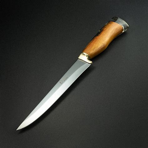 Faca Churrasco Cabo Híbrido Bala Em 7 Polegadas Elmo Cutelaria