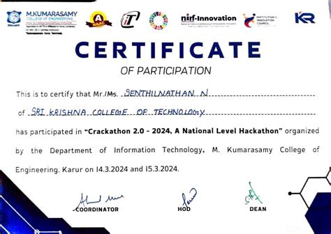 Crackathon Cloudgaming Teamwork Learningexperience Tech Skct Senthilnathan N