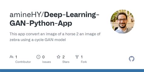 github aminehy deep learning gan python app this app convert an