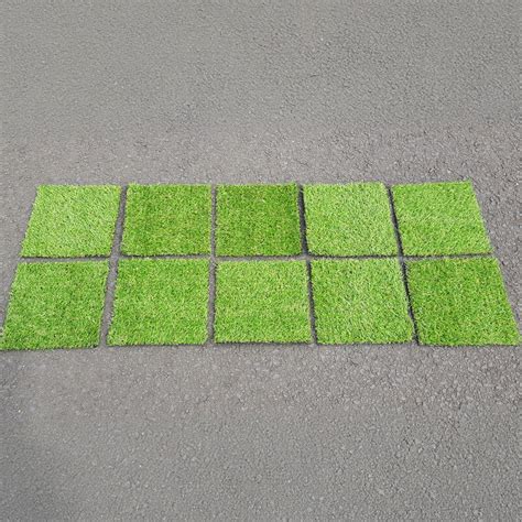 Grass Shapes Squares Pack Of 10 Eduk8worldwide