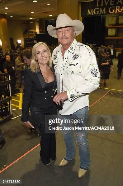 Denise Jackson And Alan Jackson Attend The 53rd Academy Of Country
