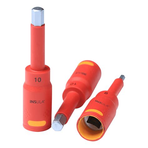 Insulated Allen Socket 1 4 Safe Electrical Fastening Tool Professional Insulated Hex Socket 1
