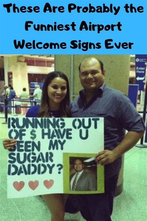 These Are Probably The Funniest Airport Welcome Signs Ever Funny