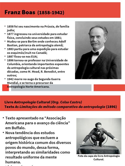 Franz Boas E A Antropologia Cultural Pdf Antropologia Franz Boas