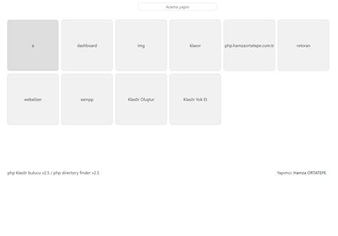 Github Hamer1818localhost Edit Php Ile Aynı Dizindeki Klasörleri Bulup Içine Giren Php Kodları