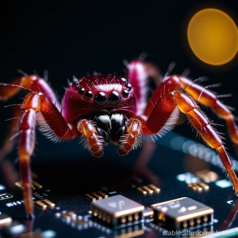 Spider On Raspberry Pi Computer Stable Diffusion Online Spider On Raspberry Pi Computer Stable Diffusion Online