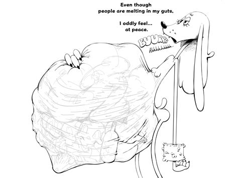 Rule 34 43 After Vore Anthro Anthro Pred Anthro Prey Belly Big Belly