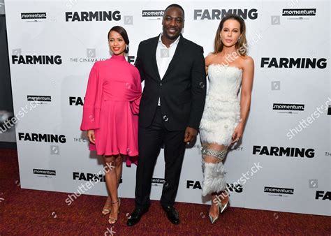 Gugu Mbatharaw Adewale Akinnuoyeagbaje Kate Beckinsale Editorial Stock