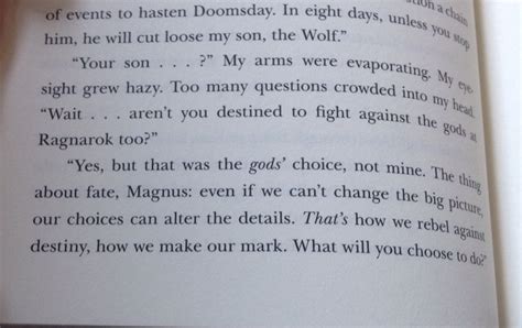 Clever Quote From Magnus Chase By Rick Riordan