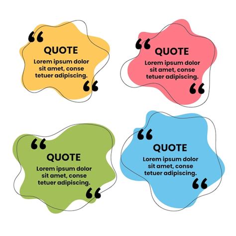 Premium Photo Quote Bubble