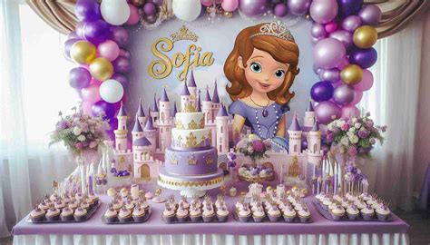 Ideias Para Organizar Uma Festa De Aniversário Com O Tema Princesa Sofia