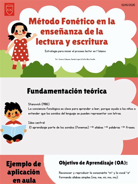 Método Fonético En La Enseñanza De La Lectura Y Escritura Pdf