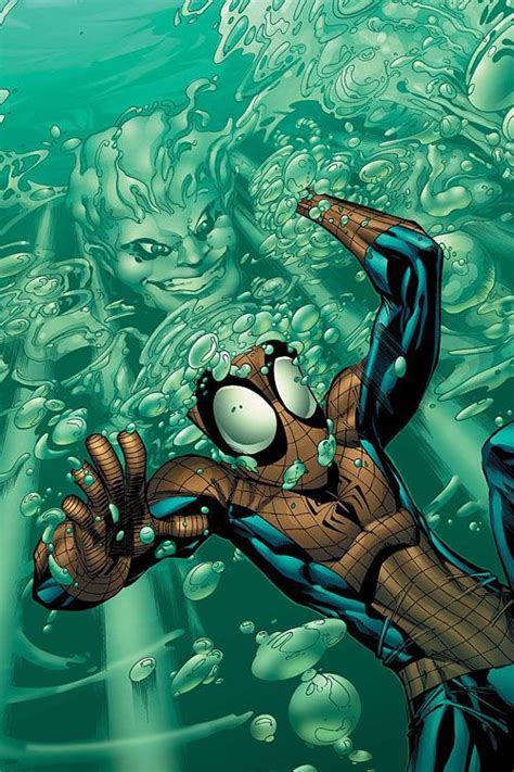 Hydro Man Spiderman Comic Avengers Illustration Marvel