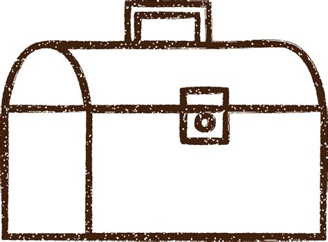 Toolbox Charcoal Drawing PNG