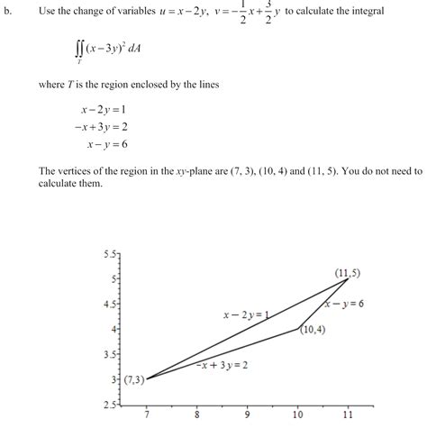 Solved B Use The Change Of Variables U X Y V X Y To Chegg