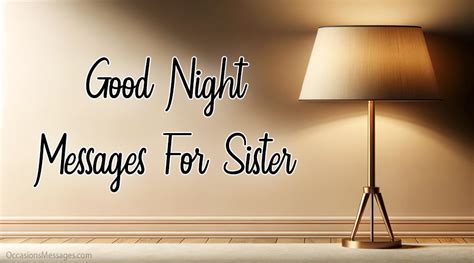 Good Night Photos For Sister