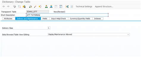 SAP ABAP Central GTT Another Ways To Replace FAE