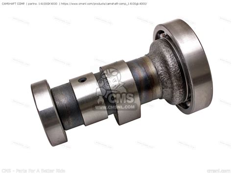Camshaft Comp For Honda Order At Cmsnl