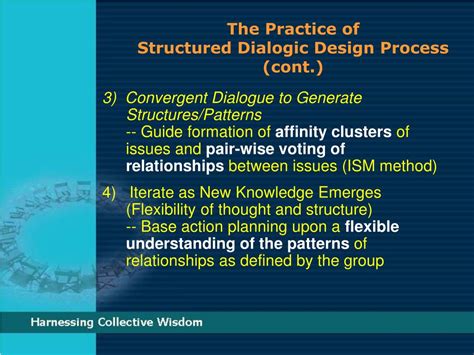 Ppt Structured Dialogic Design A Process Science For Social System Design Powerpoint Ppt Structured Dialogic Design A Process Science For Social System Design Powerpoint